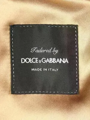 Dolce & Gabbana Long-sleeve Chesterfield Coat