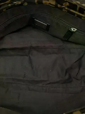 Fendi Zucca Canvas Messenger Bag