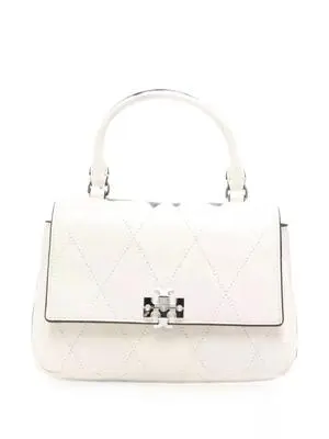 Tory Burch Charlie Quilted Mini Bag - Neutrals