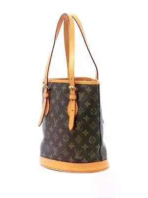 LOUIS VUITTON 2000 Monogram Petit Bucket Bag