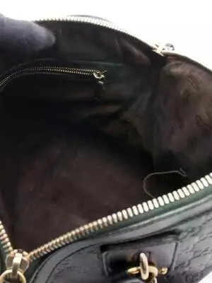 Gucci 2016-2026 Medium Guccissima Charm Dome Satchel