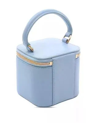Celine 2022-2023 Mini Cuir Triomphe Vanity Case Satchel