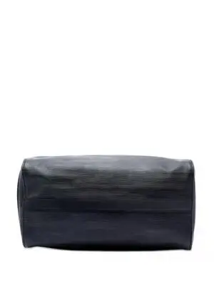 LOUIS VUITTON 2004 Epi Speedy 35 Boston Bag - Black