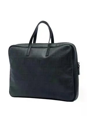 Fendi Zucca Spalmati Business Bag