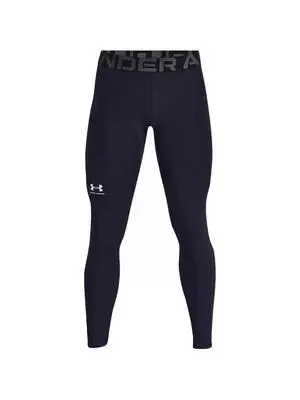 Under Armour Heatgear Logo-print Leggings - Blue