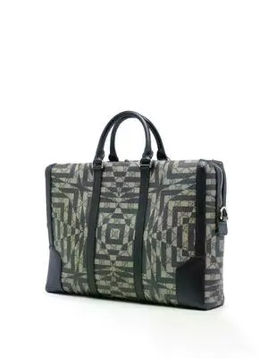 Gucci Gg Supreme Caleido Eden Briefcase Business Bag