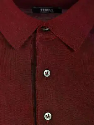 Fedeli Long-sleeve Polo Sweater