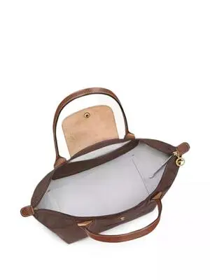 Longchamp Medium Le Pliage Leather-trim Shoulder Bag