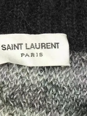 Saint Laurent Striped Crew-neck Sweater