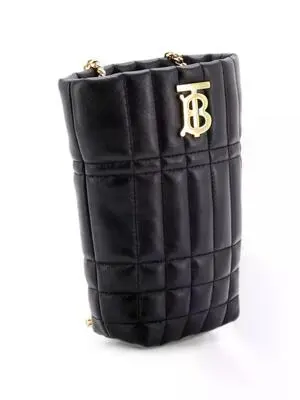 Burberry Lola Quilted Lambskin Micro Bucket Bag