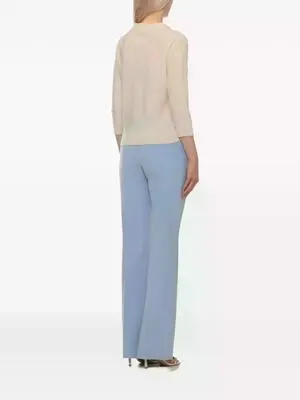 EMME Sequin-embellished Quarter-sleeved Polo Shirt