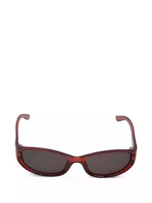 Gucci Interlocking G Sunglasses - Red