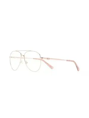 CHIARA FERRAGNI Logo-plaque Double-bridge Glasses