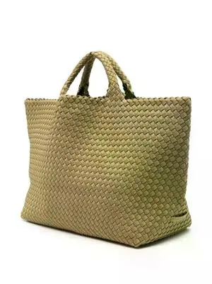 NAGHEDI Large St Barths Woven Tote Bag - Green