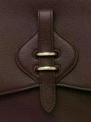COCCINELLE Grained Leather Shoulder Bag