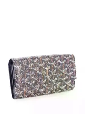 Goyard Varenne Wallet Coated Canvas Long Small Wallets