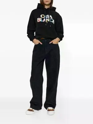 Casablanca Monogram-print Jeans