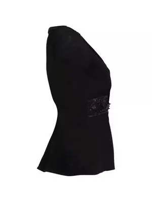 Etro Sequin-embellished Short-sleeve Blouse