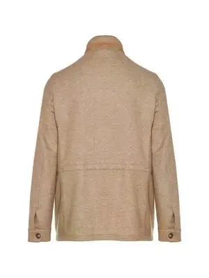 MANDELLI Multi-pocket High-neck Jacket