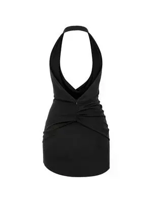 Wardrobe.NYC Halterneck Mini Dress
