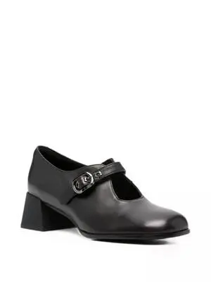 LINDA BAUMANN Buckle-fastening Block-heel Pumps
