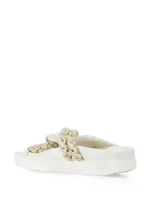 Zimmermann Twisted Cord Leather Sandals