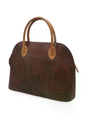 Etro 1995 Paisley Satchel Bag