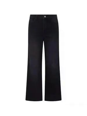 Liu Jo Cropped Flare Pants - Black