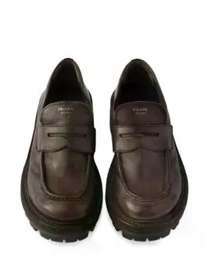 Prada Leather Loafers