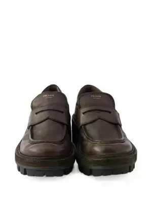 Prada Leather Loafers