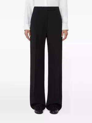 Max Mara Pressed-crease Wide-leg Trousers
