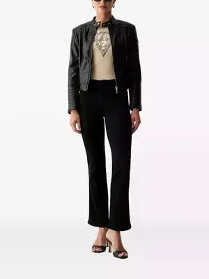 Guess Logo-patch Flared Jeans