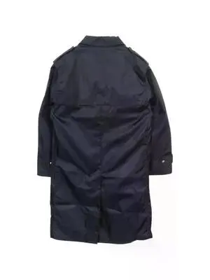 Prada Re-nylon Double-breasted Trench Coat