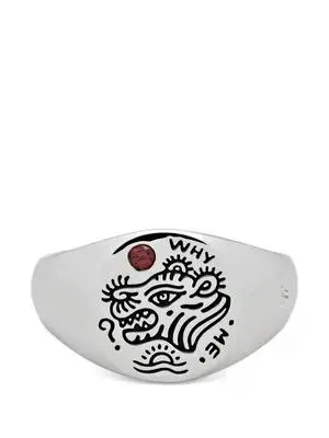 Tom Wood Why Me Ring - Silver
