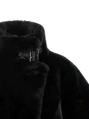 Pinko Buckle-fastening High-neck Cape