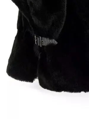 Pinko Buckle-fastening High-neck Cape
