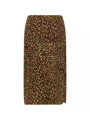 TWINSET Animal-print Midi Skirt