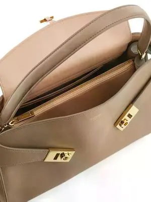 FERRAGAMO Medium Hug Soft Gancini-buckle Handbag