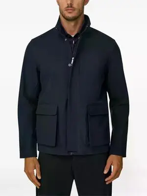 Boggi Milano Bomber In Technical Fabric B Tech