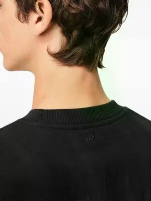 AMI Paris De Coeur Sweatshirt - Black
