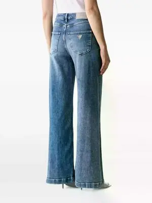 Guess Bellagio Logo-plaque Jeans