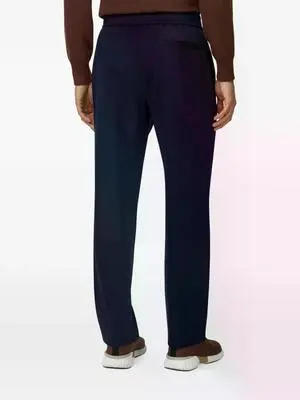 Boggi Milano Joggers In Wool-blend Wooltech