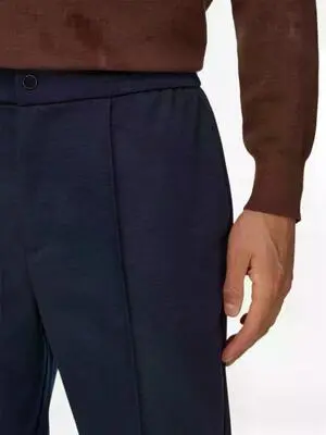Boggi Milano Joggers In Wool-blend Wooltech