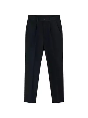 Boggi Milano Trousers In Technical Wool B Tech - Black