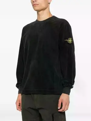 Stone Island Corduroy Texture Crew Neck Sweater