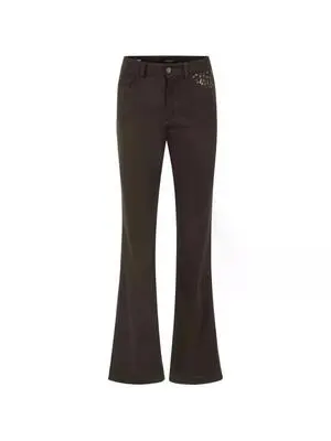 MARCCAIN Faro Leopard-print Trousers - Brown