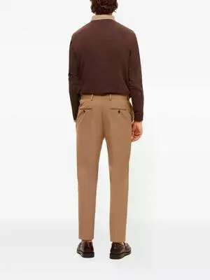 SELECTED Belt-loops Slim-fit Trousers