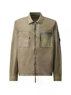 C.P. COMPANY Lens-detail Cotton Jacket - Neutrals
