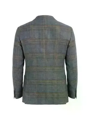TOMBOLINI Zero Gravity Checked Blazer - Blue