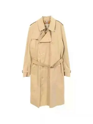 Burberry 2000s Kensington Double-breasted Trench Coat - Neutrals